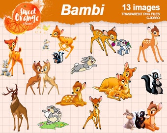 Bambi png | Etsy