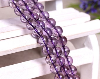 AAA Amethyst Beads Genuine Real Stone 4mm-6mm-8mm-10mm Real