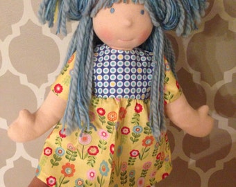 Items similar to Custom Set of 2 Rag Dolls, Big Sister Little Sister ...