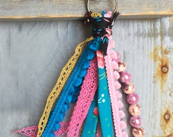 Lace keychain | Etsy