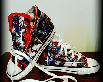 Spiderman shoes | Etsy