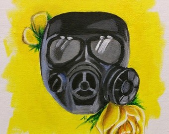 Matte black mask | Etsy