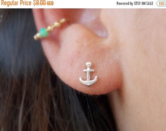 Anchor earrings | Etsy