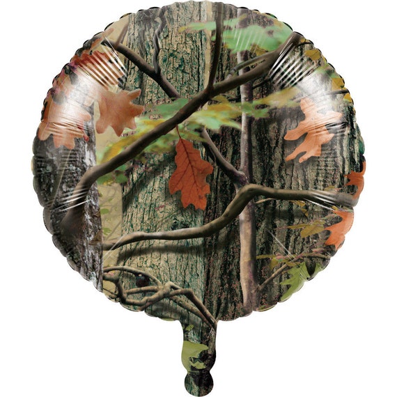 HUNTING CAMO 18" Mylar BALLOON Camouflage Birthday Party Supplies ...