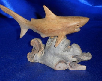 Wooden shark | Etsy
