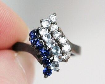 Unique waterfall ring related items | Etsy