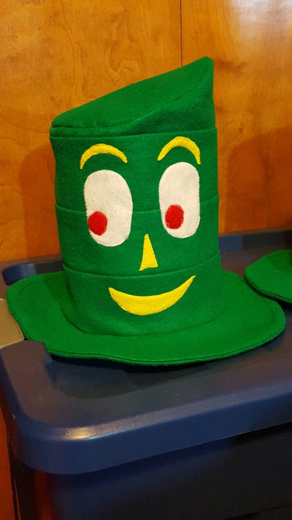 Gumby Character Hat by EnchantedByWinn on Etsy