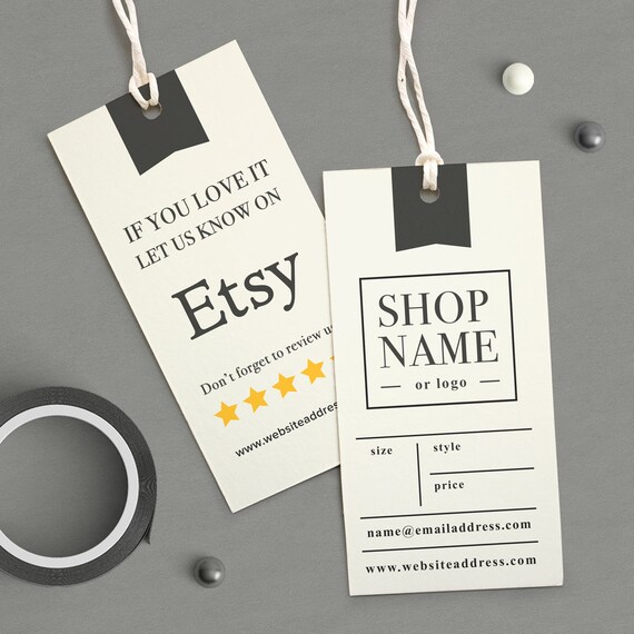 Accessory Tags please review cards Textile Tags Textile