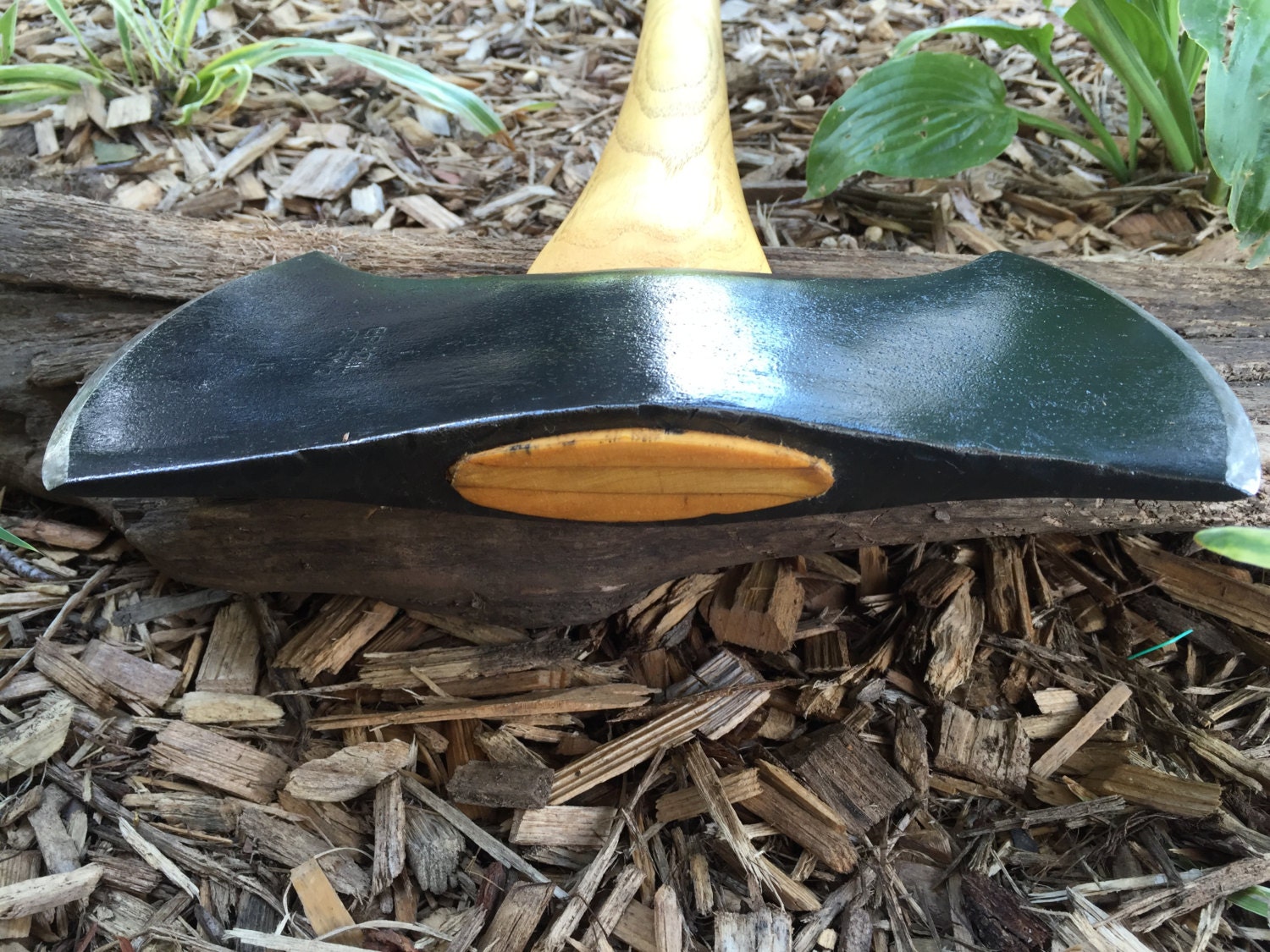 Vintage Brazil Double Bit Axe – Restored