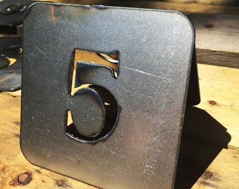 Metal table numbers | Etsy