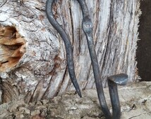 Unique rustic hooks related items | Etsy