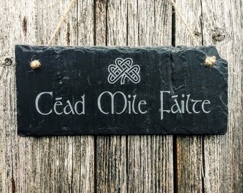 Cead mile failte | Etsy UK