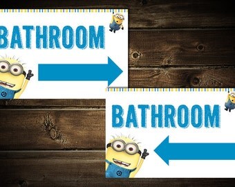 Minion bathroom | Etsy