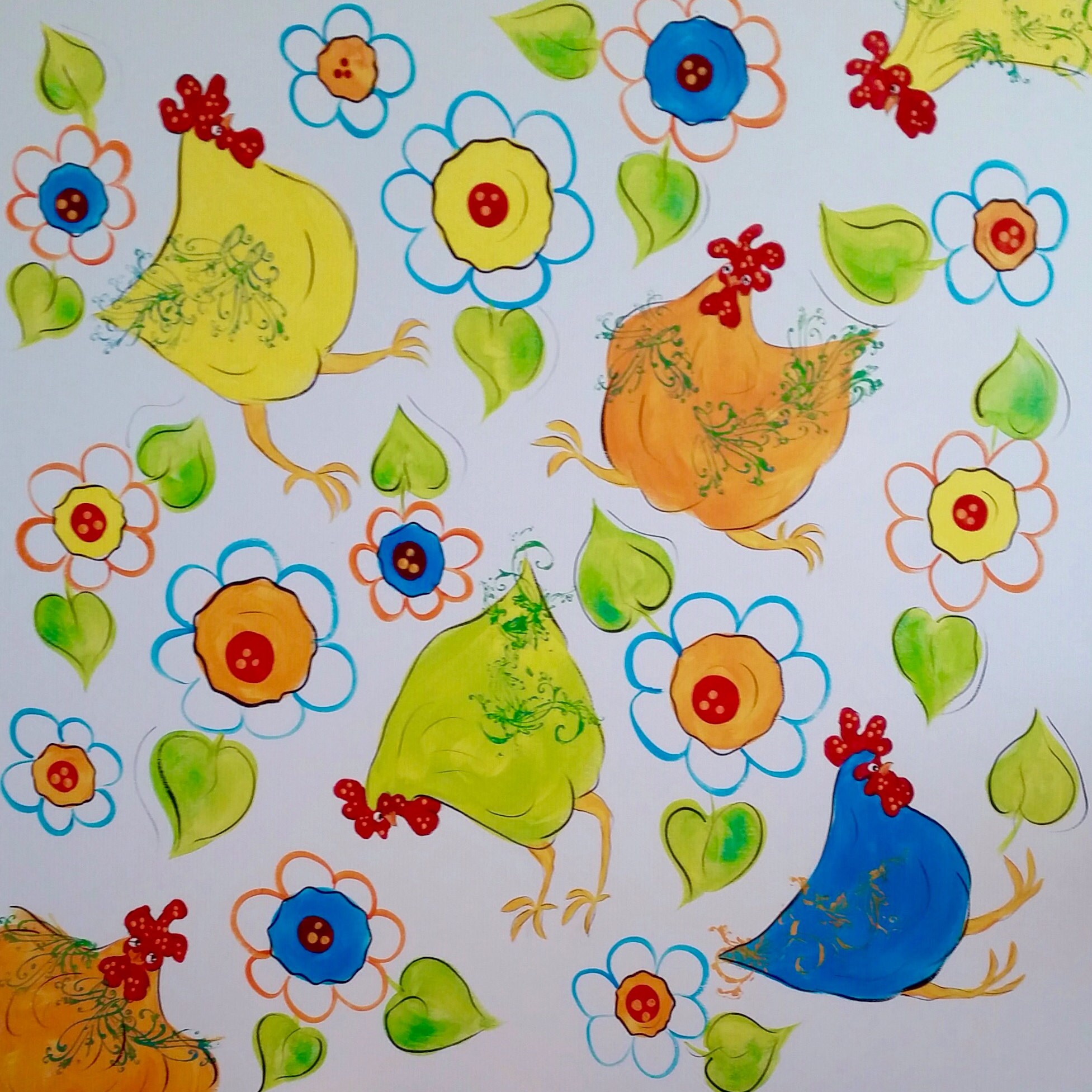 FUNKY COLORFUL SIGNS HAND MADE in T E X A S by cackleblossums