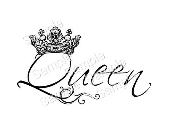 Queen Crown Template Printable
