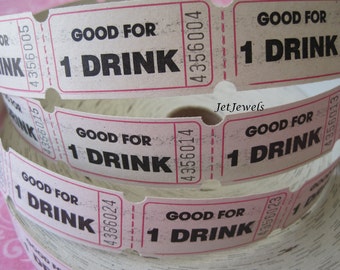 Drink tickets | Etsy
