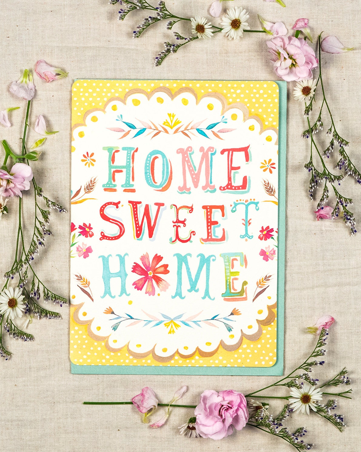 Home Sweet Home Greeting Card