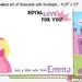 Princess Note Cards Set of Personalized Note Cards 4.25 x