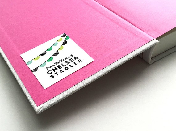 personalized bookplates gift for readers kids bookplates