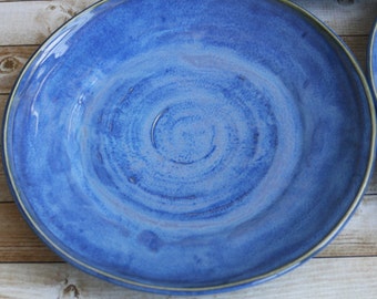 Rustic Dinnerware Plates Deep Red and Gold Salad Plates Set of