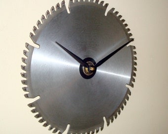 Saw blade clock | Etsy
