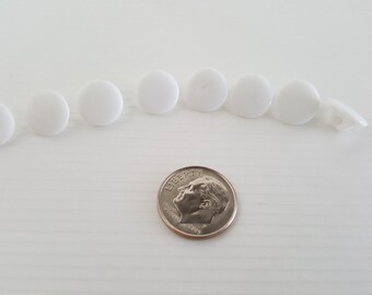 Milk glass buttons | Etsy