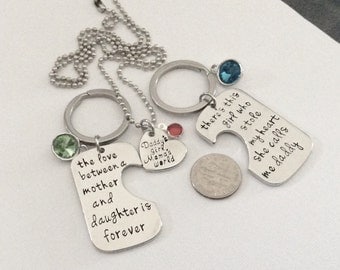 Father daughter ring | Etsy