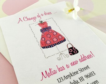 Change of Address Cards Moving Cards Pineapple Card by PikakePress