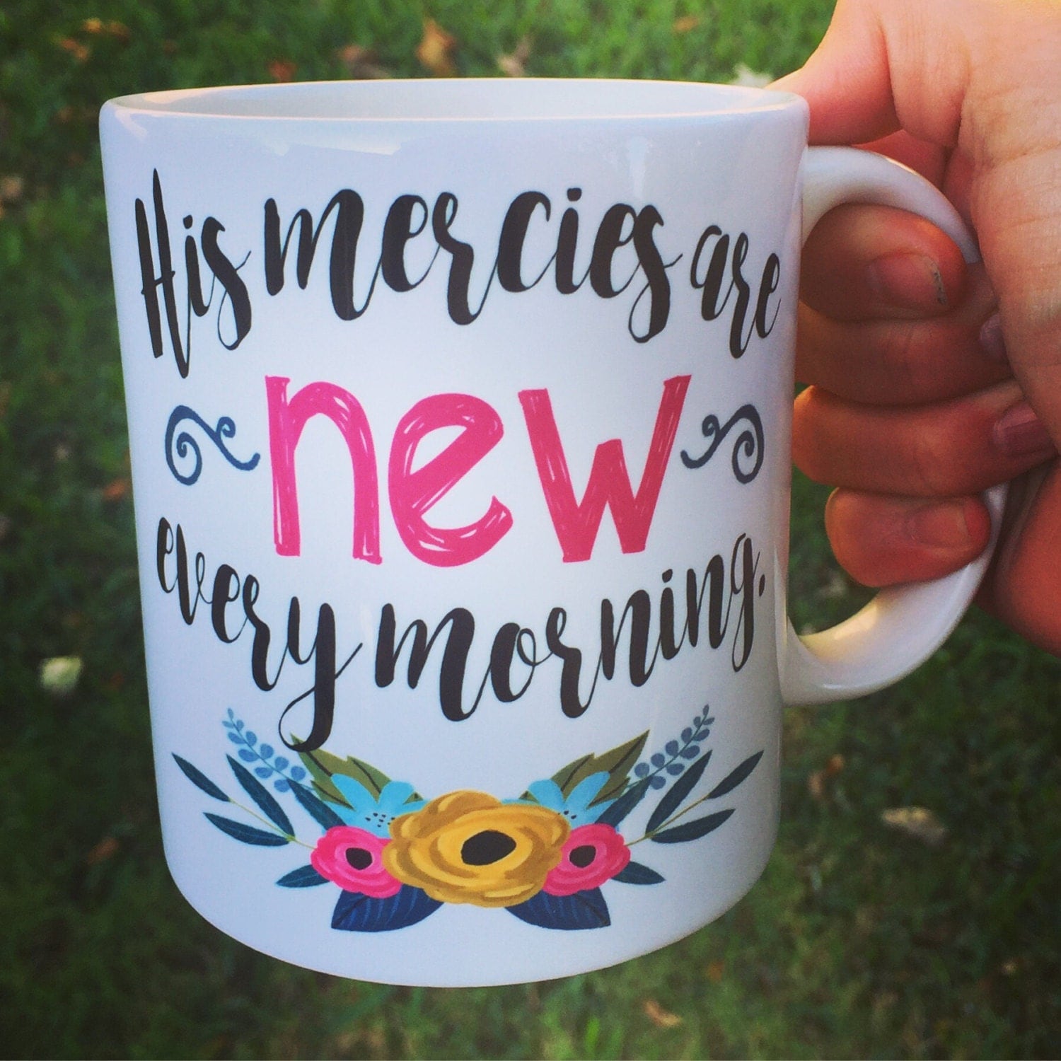 Scripture Mug Religious mug God Christian coffee mug with