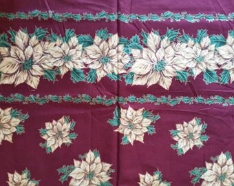 Border print fabric | Etsy