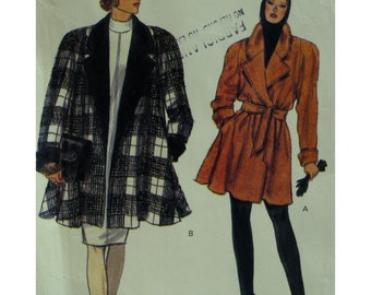 Wrap coat pattern | Etsy