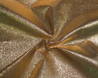 Gold lame fabric | Etsy