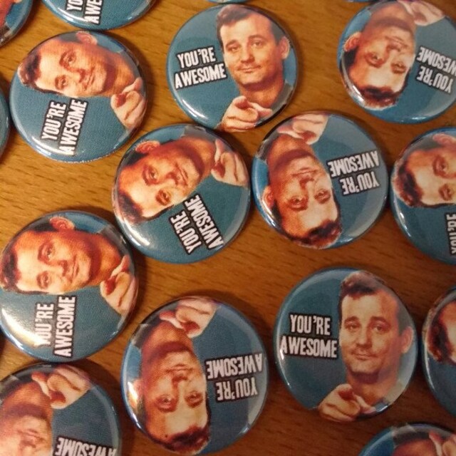 We've been making button badges since 2010. by CampdaveBadges