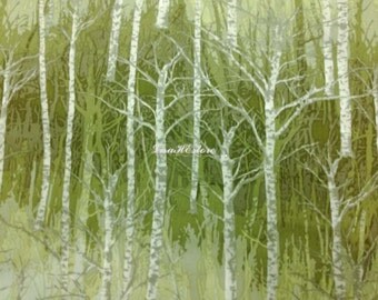 Wood log fabric | Etsy