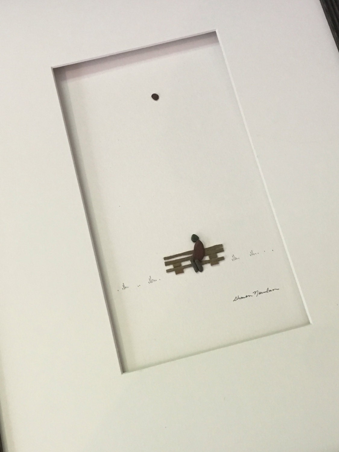 Pebble art by sharon nowlan by PebbleArt on Etsy