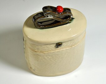 Ceramic spice box | Etsy