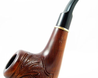 Handcrafted Pipe wooden pipe Wood pipe Tobacco by FashionPipes