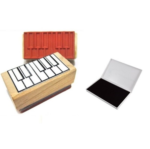 Piano Fingering and Music Theory Rubber Stamp A great