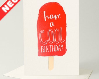 Cool birthday card | Etsy