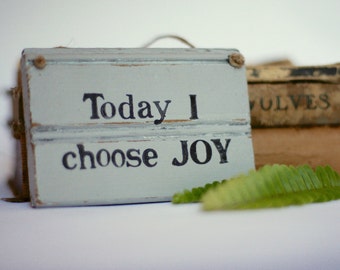 Choose joy | Etsy