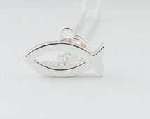 Popular items for ichthus necklace on Etsy