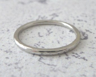 Platinum wedding band | Etsy