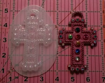 Cross candy mold | Etsy