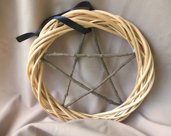 Pentagram wreath | Etsy