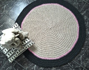 Modern Crochet Design for Home by LoopingHome on Etsy