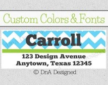 Unique address label design related items | Etsy