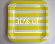 Unique square paper plates related items | Etsy