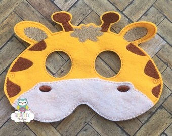 Giraffe mask Giraffe costume
