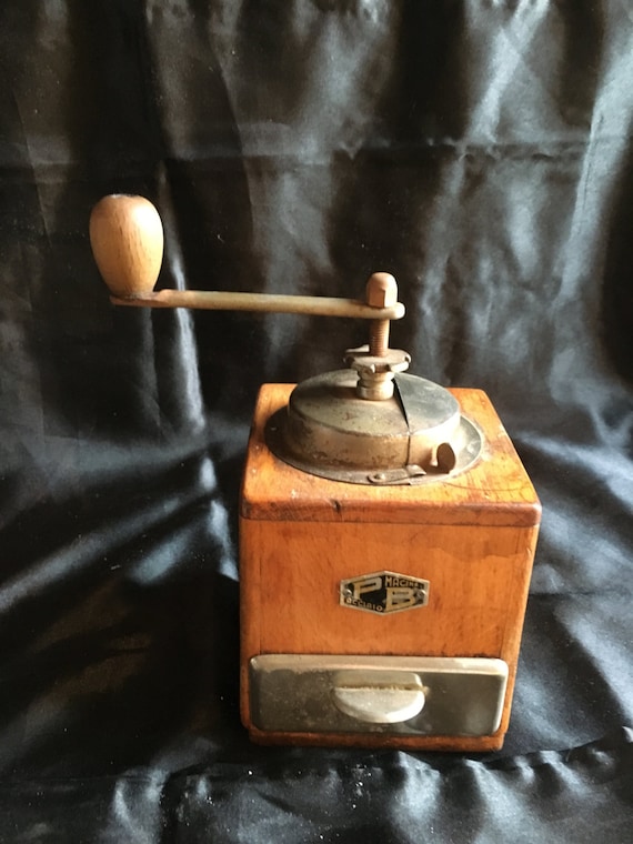 Vintage Coffee Grinder PB MACINA ACCIAIO 1950S