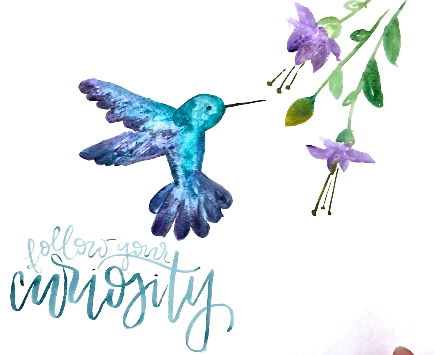 Follow Your Curiosity by MyFairLetters on Etsy